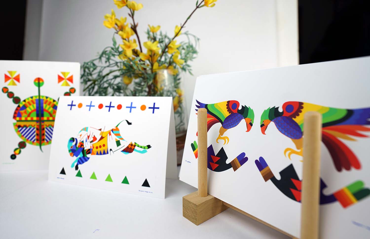 Notecards by Benjamin Harjo Jr. (Seminole/Absentee Shawnee) – FAMstore